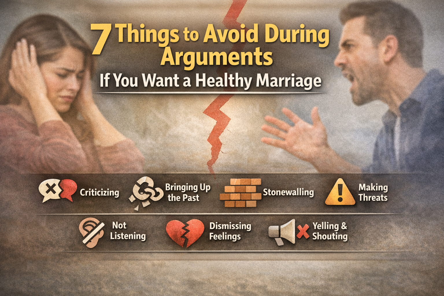 7 Things to Avoid During Arguments If You Want a Healthy Marriage